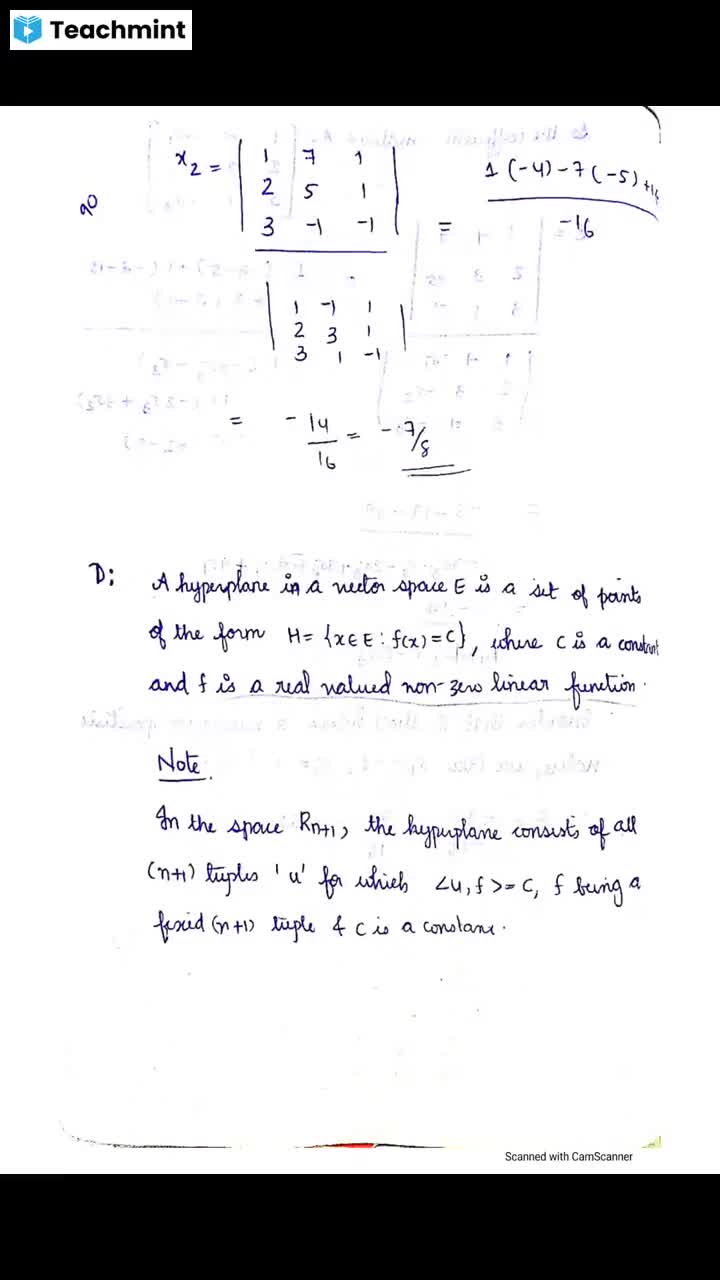 Minimax, exact solution - Module 2 - Notes - Teachmint