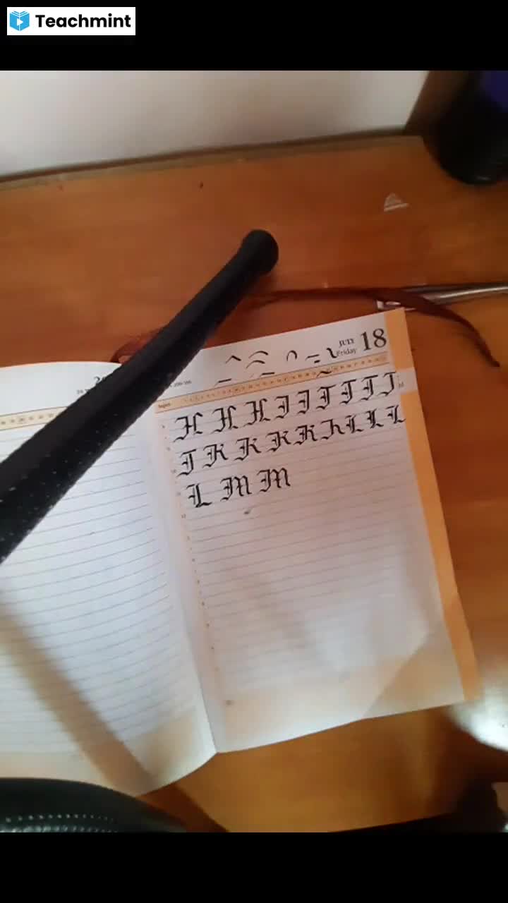 Lecture 2022-05-02 - CALLIGRAPHY CLASS - Class Recording - Teachmint