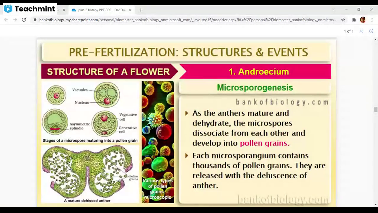 Lecture 2021-10-22 - Botany - Class Recording - Teachmint