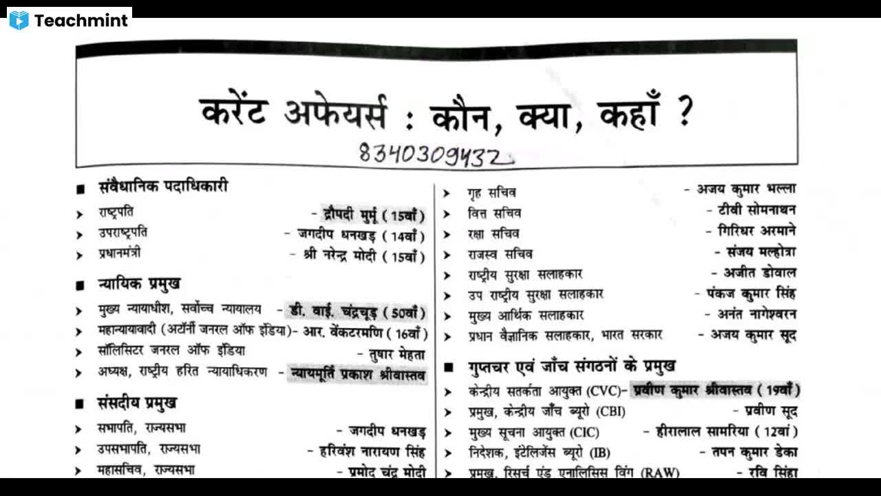 Lecture 2024-07-08 - General Knowledge - Class Recording - Teachmint