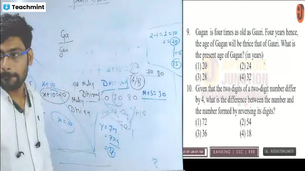Lecture 2022-09-09 - Quantitative Aptitude - Class Recording - Teachmint