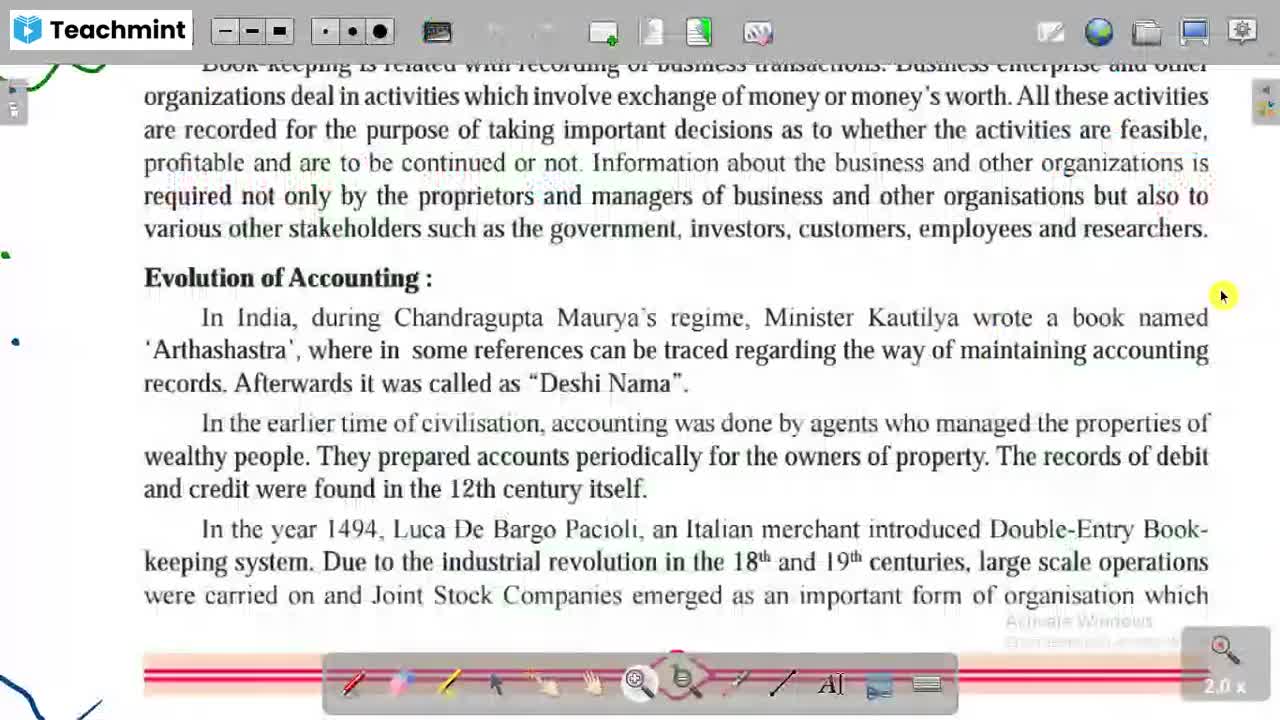 Lecture 2022-08-24 - Book-Keeping & Accountancy - Class Recording ...
