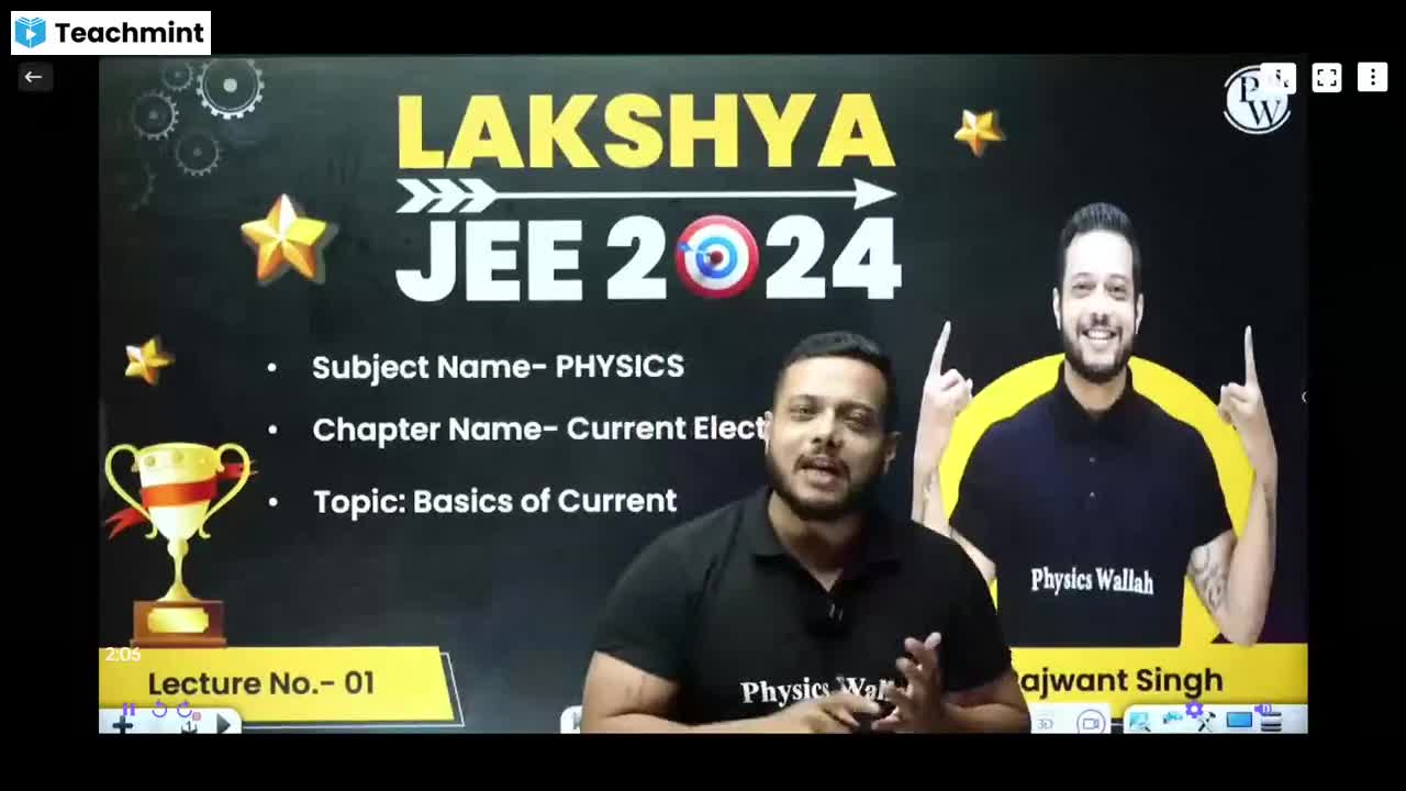 Lecture 2023-05-29 - LAKSHYA JEE 2024 - Class Recording - Teachmint