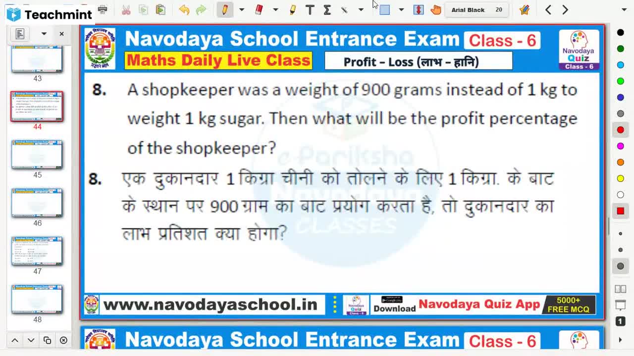 Lecture 2023-09-20 - Numerical ability - Class Recording - Teachmint