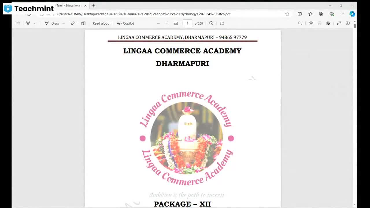 Lecture 2024 01 01 Auditing Class Recording Teachmint