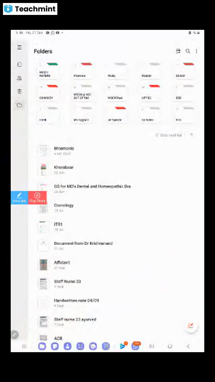 Schedules - GS - Notes - Teachmint