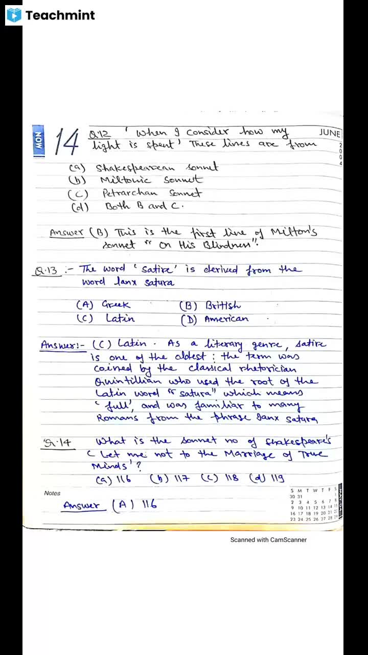 Lecture 2023-05-02 - English Literature - Class Recording - Teachmint
