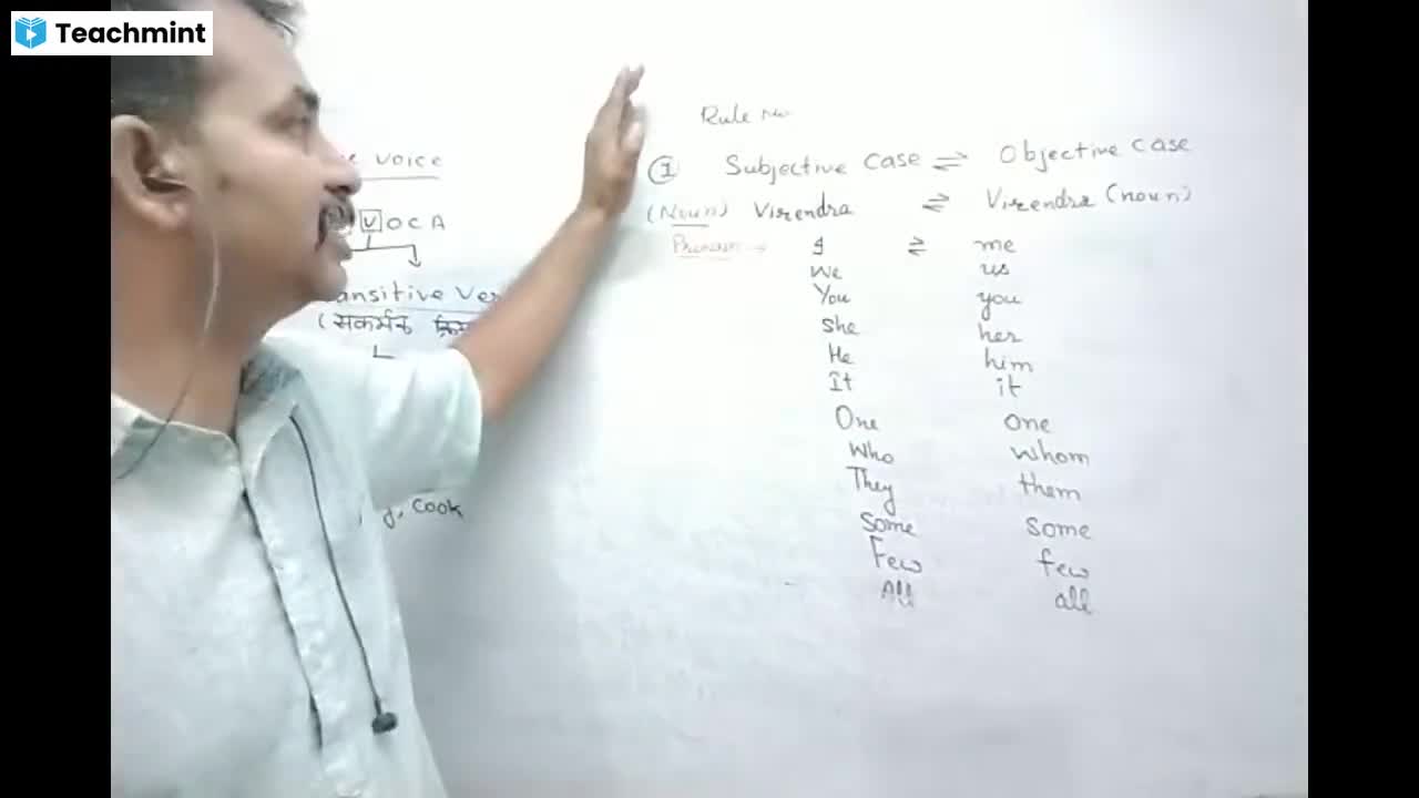 Lecture 2022-10-18 - English Grammar - Class Recording - Teachmint