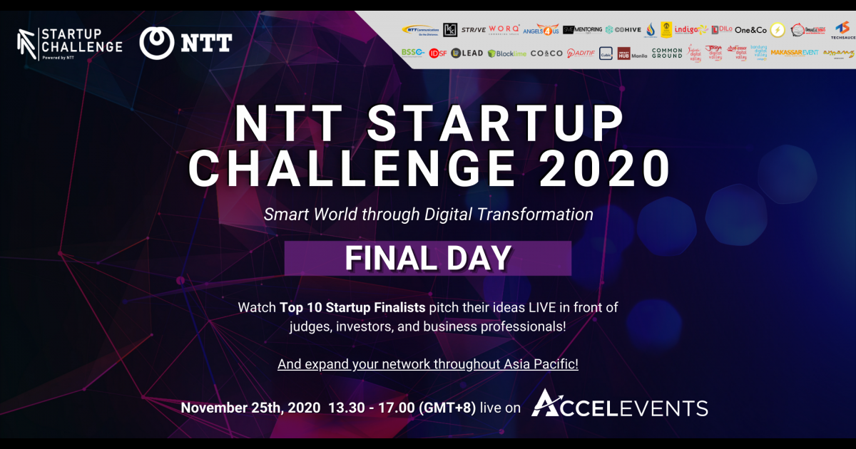 NTT Ltd. is bringing back the pitching competition for startups in SEA ...