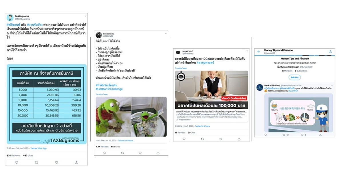 Thais are using Twitter for money advice from experts | Techsauce