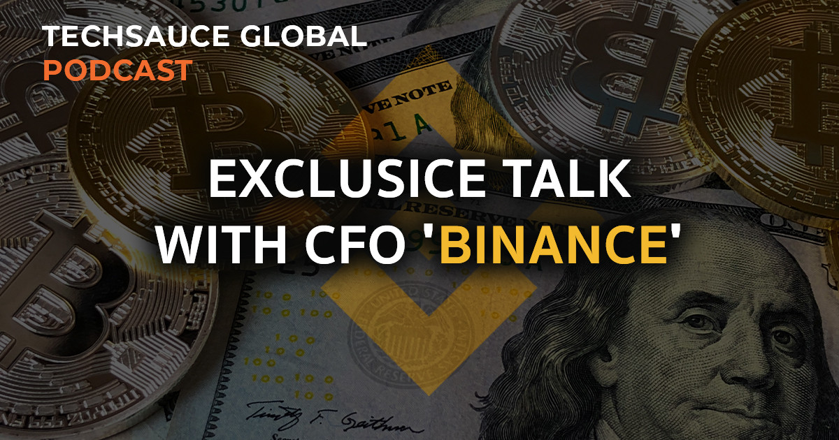 Exclusice talk with CFO 'Binance' | Techsauce