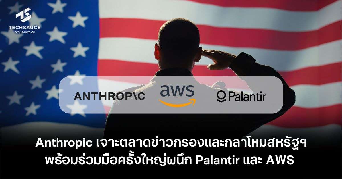Anthropic จับมือ Palantir และ AWS เสริมศักยภาพ AI ให้กับหน่วยงานความ ... Anthropic จับมือ Palantir และ AWS เสริมศักยภาพ AI ให้กับหน่วยงานความ ...