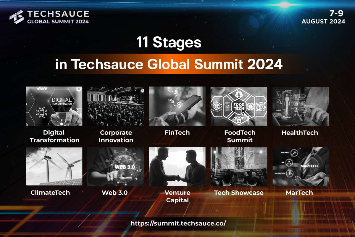 11 Groundbreaking Stages in Techsauce Global Summit 2024 | Techsauce