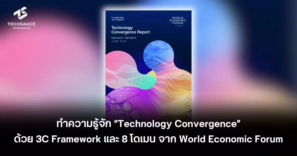 ทำความรู้จัก "Technology Convergence" ด้วย 3C Framework และ 8 โดเมน ...