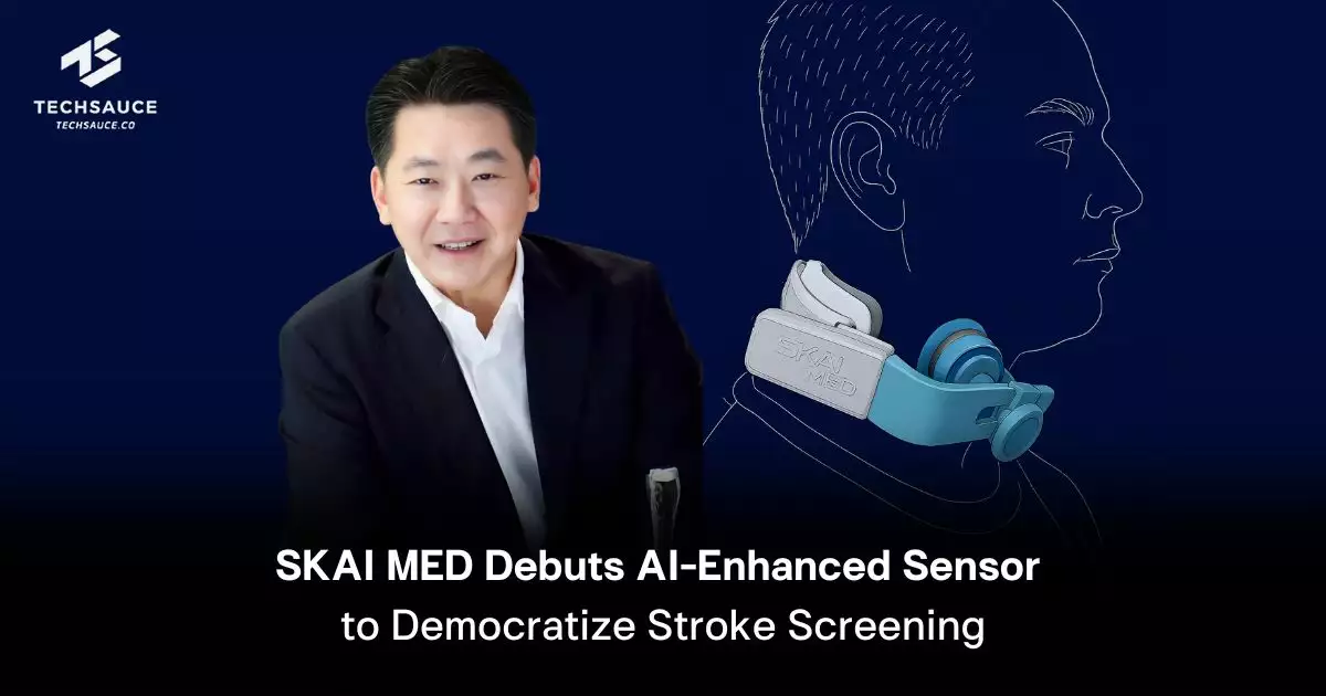 SKAI MED Debuts AI-Enhanced Sensor to Democratize Stroke Screening | Techsauce
