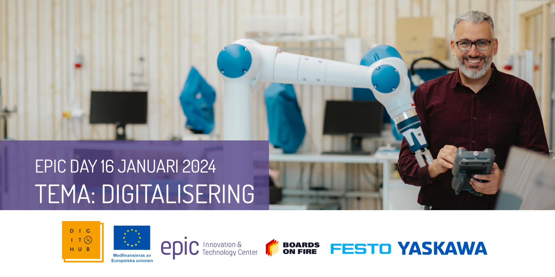 Epic Day: Automatisering och digitalisering för tillverkningsindustrin ...