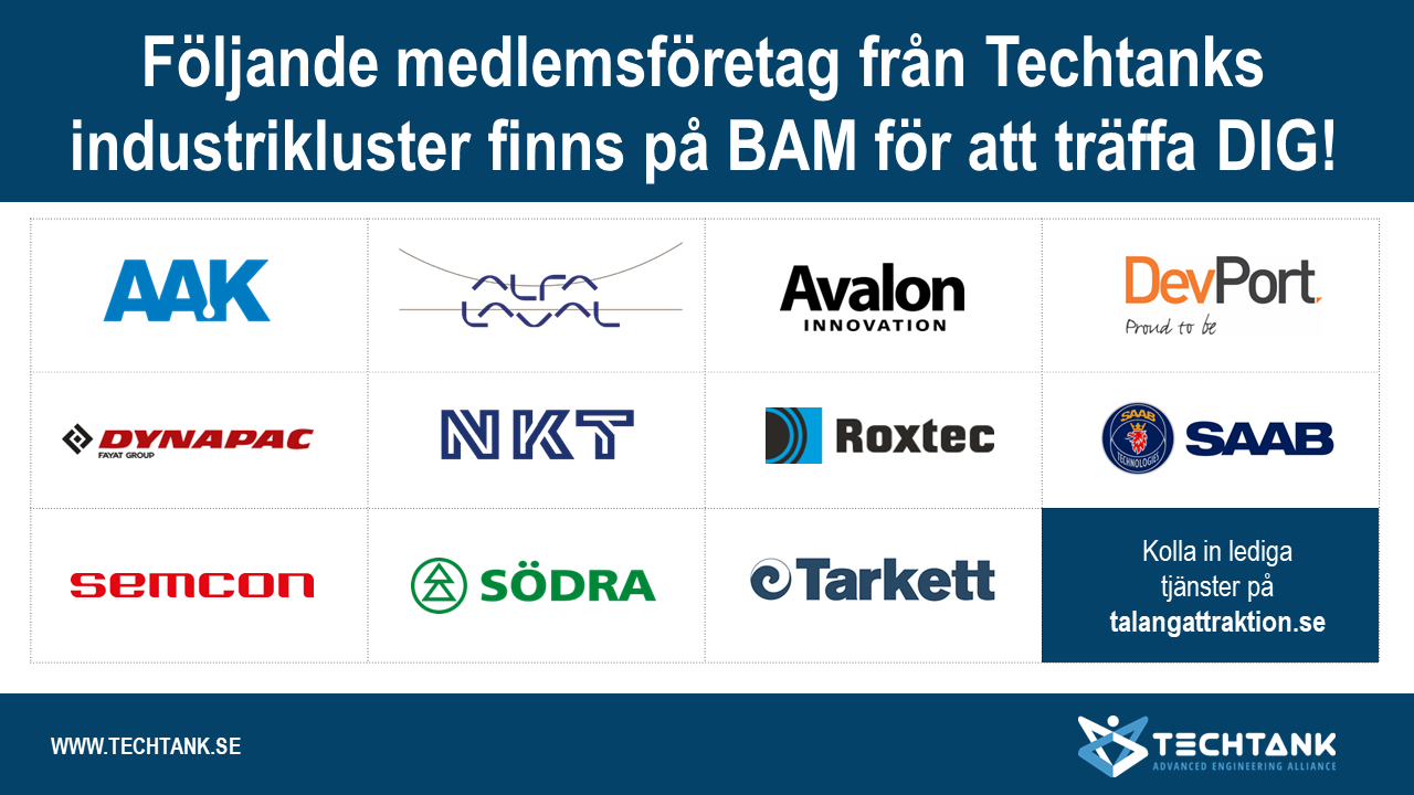 BAM - Blekinge arbetsmarknadsdag 2024 | Techtank