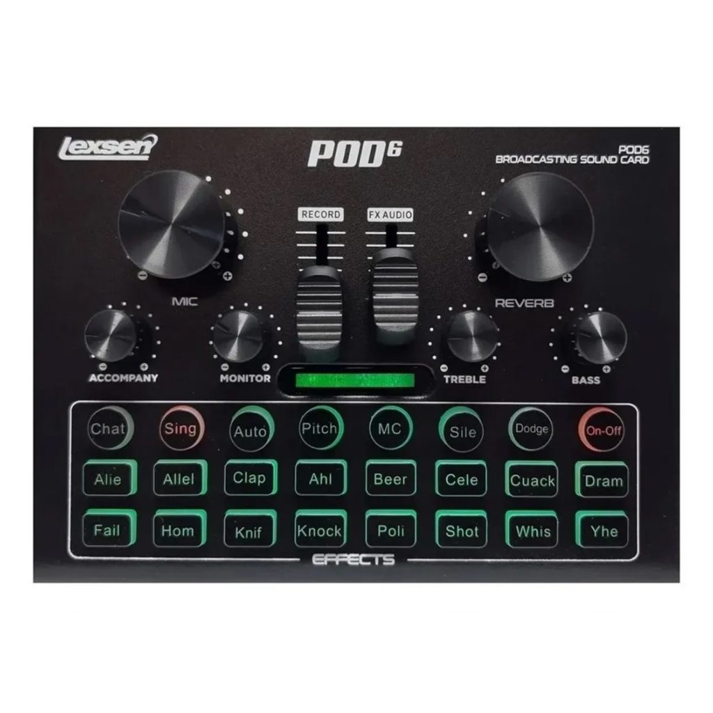 Lexsen Pod6 Interfaz - TecnoWestune Store