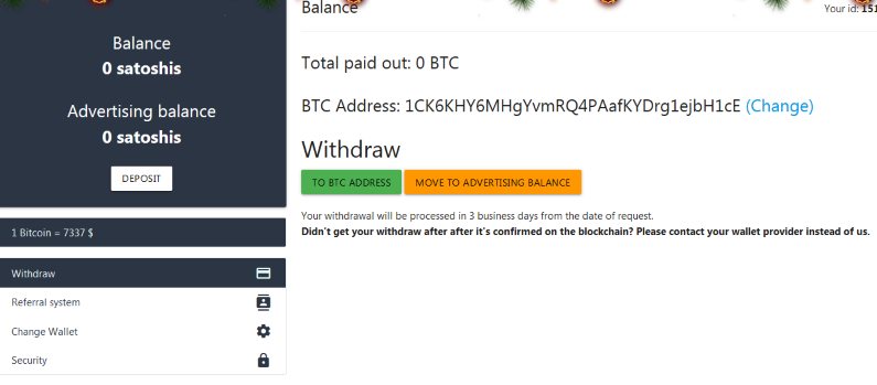 AdBTC: Login, Registration and Feedbacks. Review 2020 - Coin Post