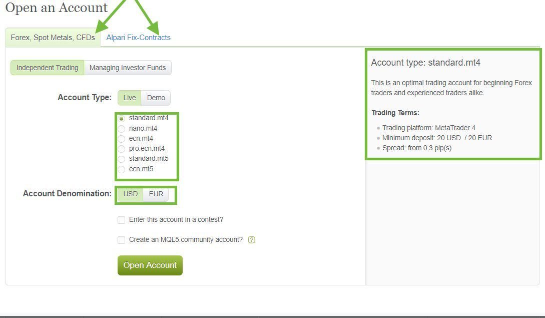 Alpari: Registration, Log In, reviews. How to Trade on Alpari 2021 ...