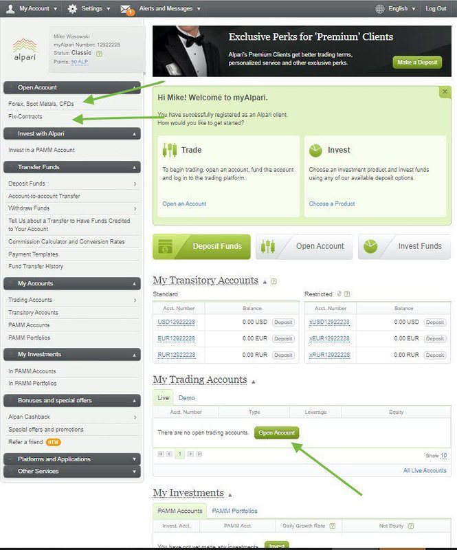 Alpari: Registration, Log In, reviews. How to Trade on Alpari 2021 ...