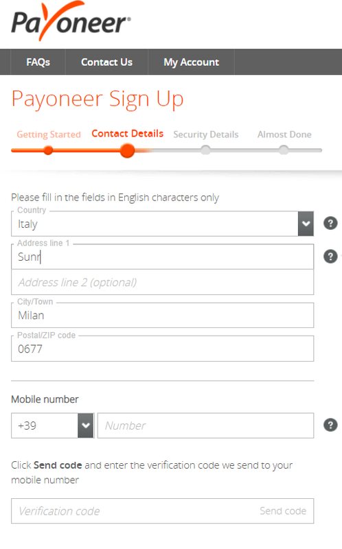 Payoneer: Registration, Login, Card and Reviews - Coin Post