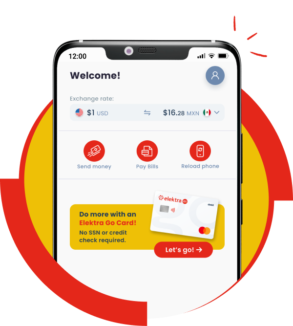 International Money Transfer App - Send & Transfer Money | Elektra Go