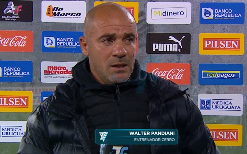 Tenfield.com » Walter Pandiani: “El equipo estuvo muy sólido”