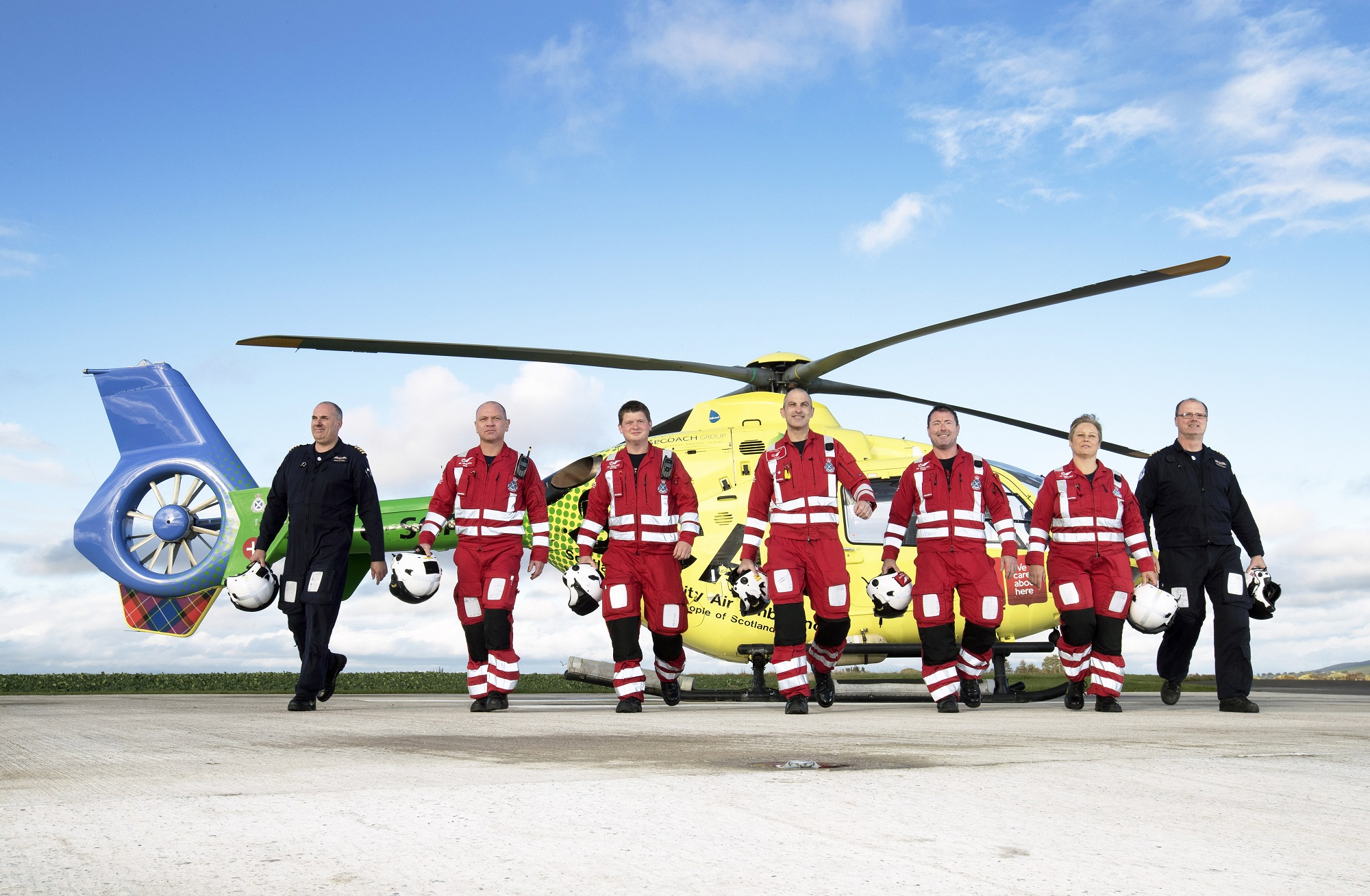 Charity chopper crew awarded everyday hero status - TFN