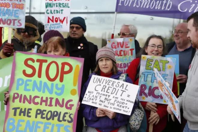 Day of action bids to halt hated universal credit - TFN