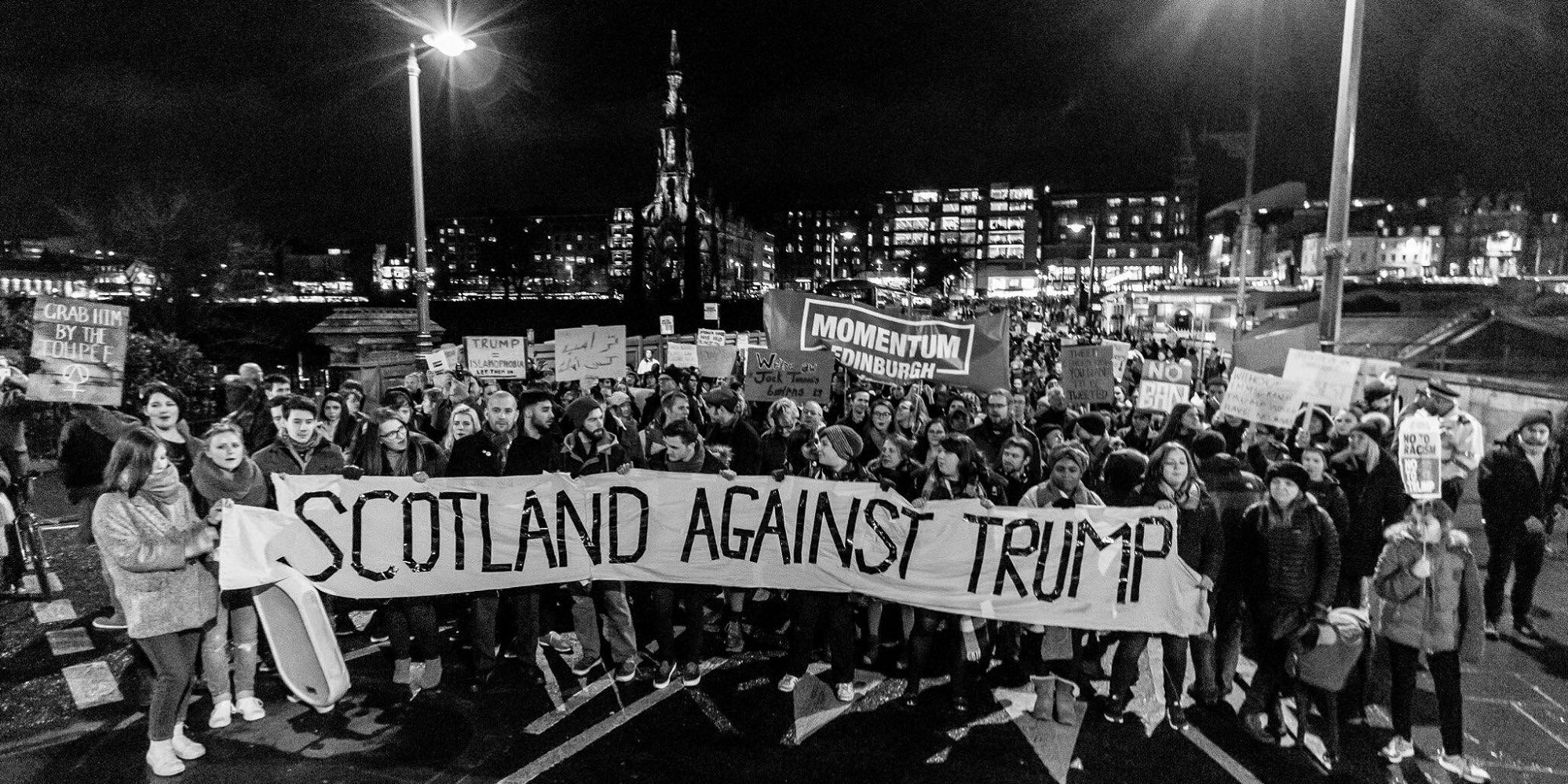 Join Scottish protests against US President Donald Trump - TFN