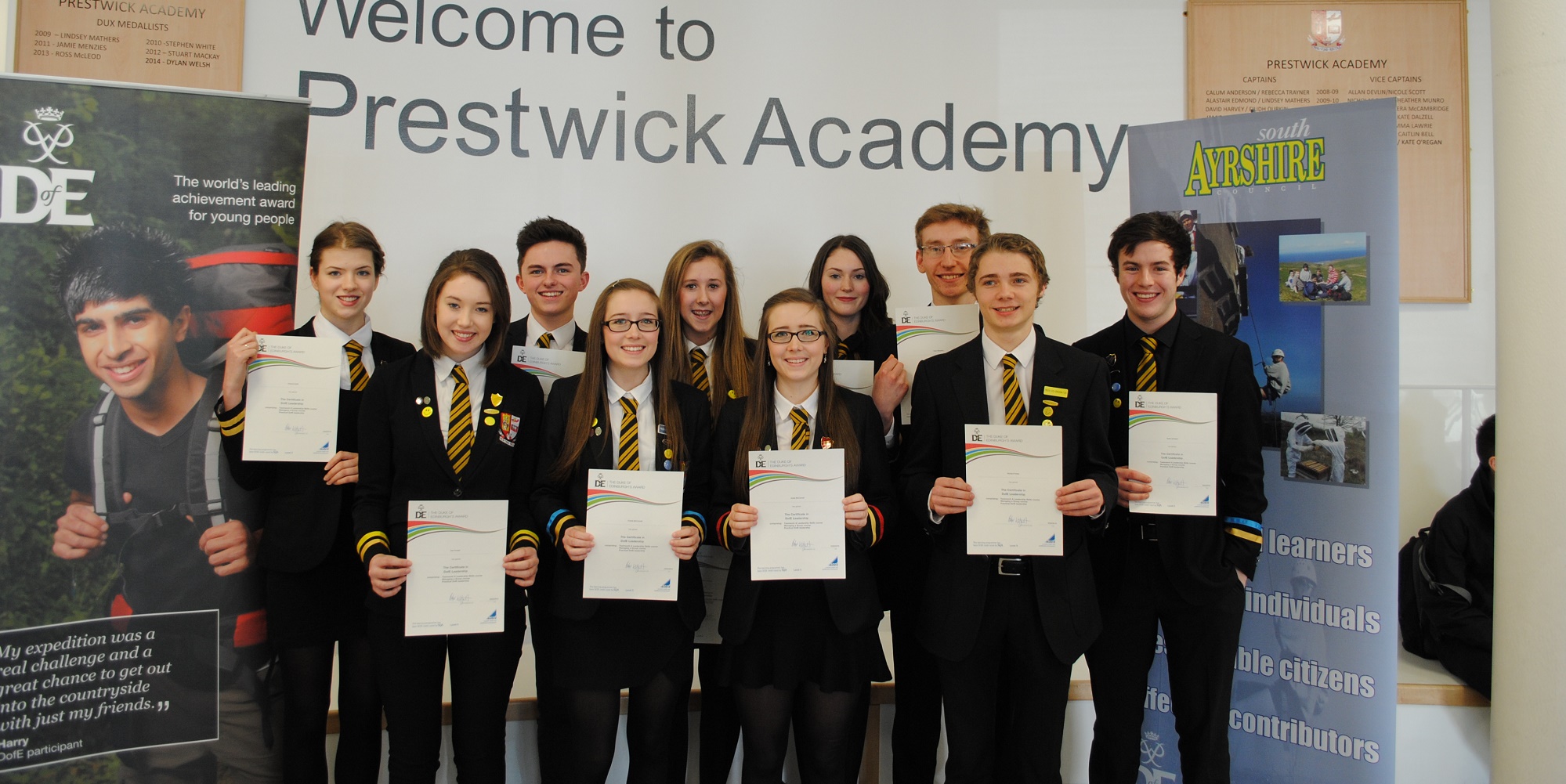 First for state school and Duke of Edinburgh’s Award - TFN