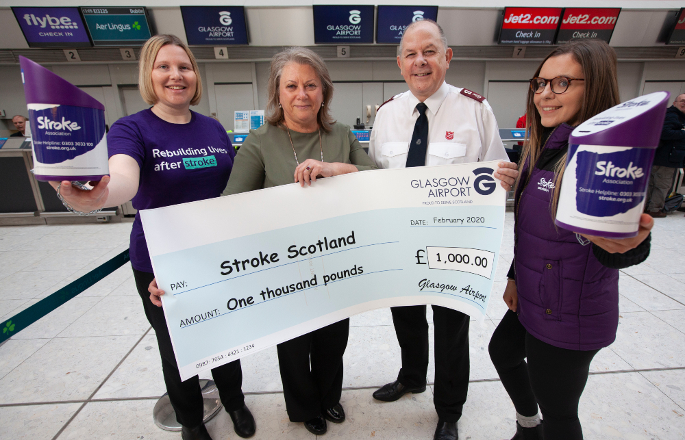 Airport staff to raise money for stroke charity in 2020 - TFN