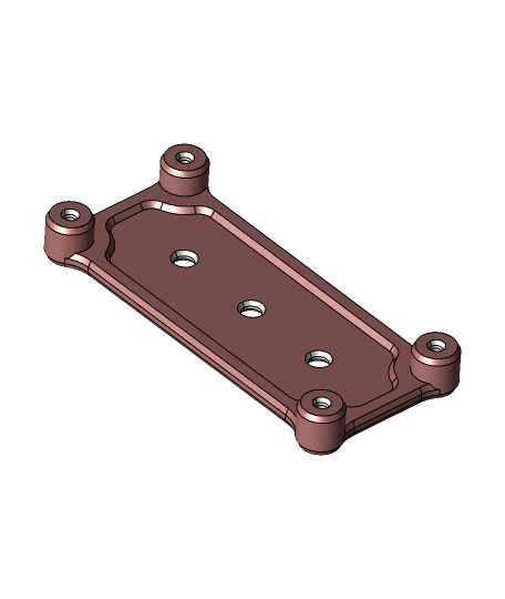 Raspberry Pi Zero Mount - VHB Tape or M3 | 3D model | Thangs