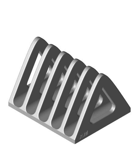 Ipad, Tablet and laptop storage rack Upda | 3D model | Thangs