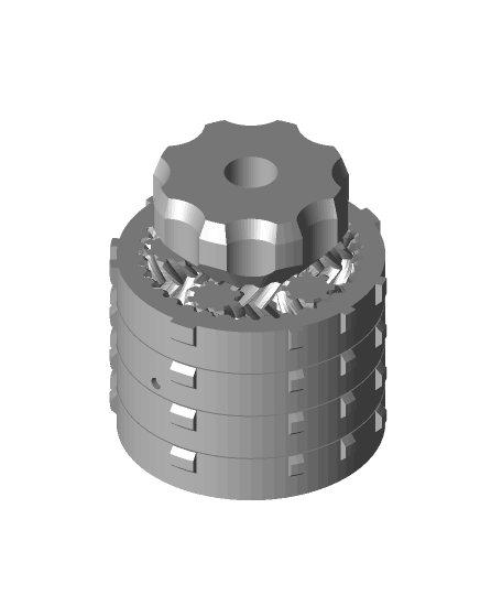 Planetary Gear Puzzle Box | 3D model | tmackay | Thangs