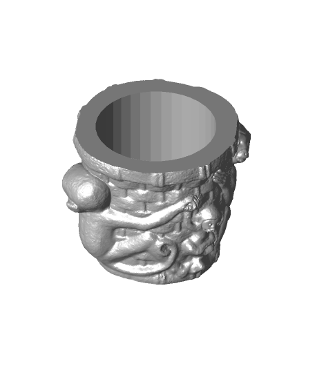 Monkey.stl | 3D model | roney | Thangs