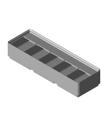 Divider Box 3x1x3 5-Compartment.stl | 3D model | Thangs