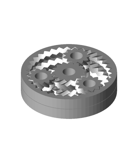 Compound Planetary Gears 1300:1 | 3D model | tmackay | Thangs
