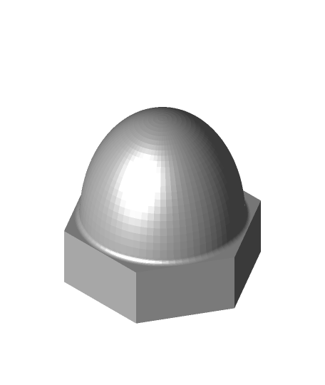 Rounded Bolt covers | 3D model | Printed_By_Nis | Thangs