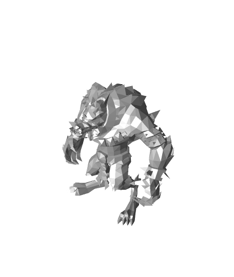 Warwick League of Legends | 3D model | krisz0422 | Thangs