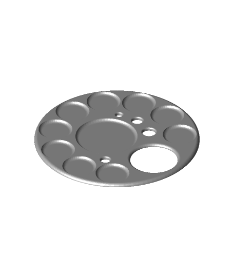 COLOR PALETTE.stl | 3D model | Arrow Designs | Thangs