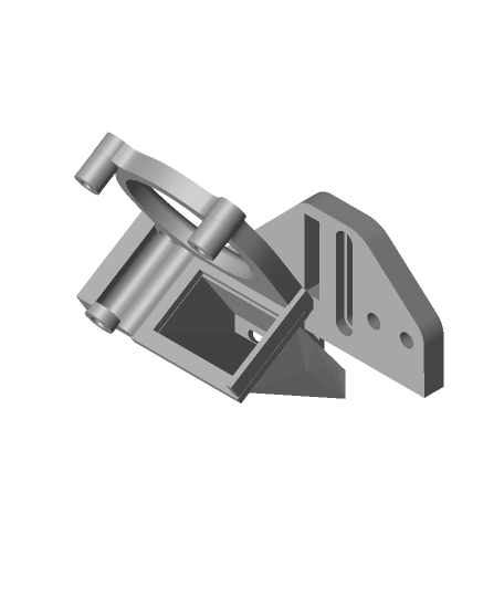 Simplex Biqu H2 4020 Fan Duct with Probe | 3D model | Thangs