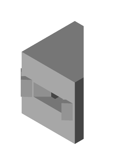 2020 Extrusion corner bracket.stl | 3D model | DC | Thangs