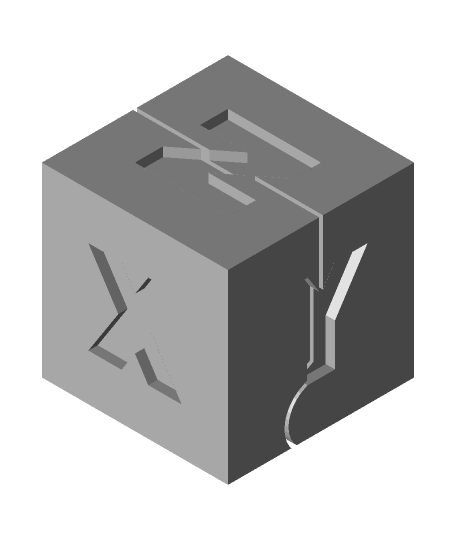 Hinged Calibration Cube | 3D model | agepbiz | Thangs
