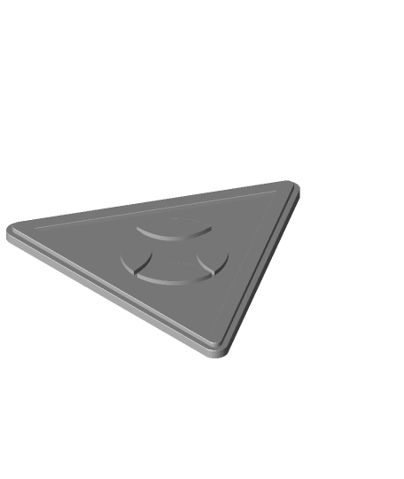 Warning Sign - Antimatter | 3D model | Thangs