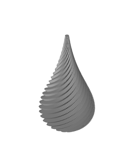 Twisty Christmas Tree 2 | 3D model | 3dprintbunny | Thangs