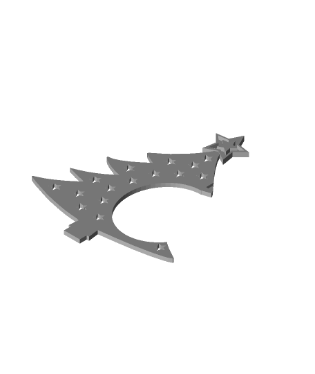 Christmas Star Bauble Display Tree | 3D model | Thangs