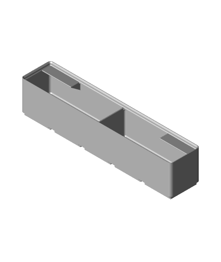 Divider Box 5x1x6 2-Compartment.stl | 3D model | Thangs