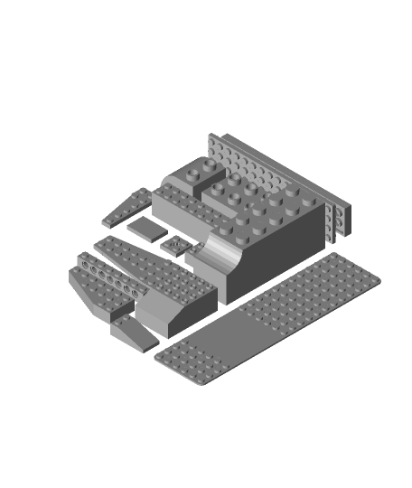 Lego Staff | 3D model | ElijahC | Thangs